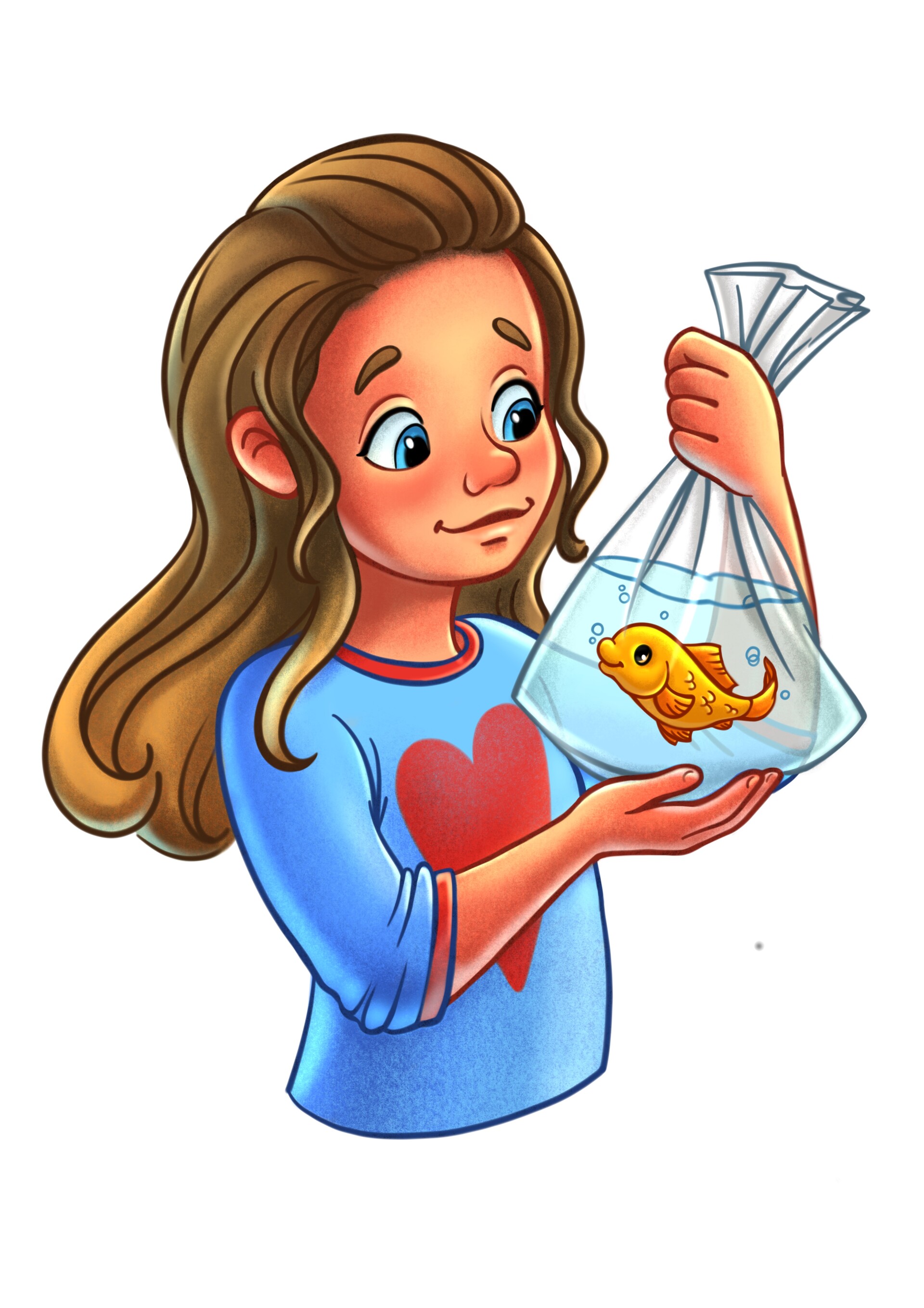 ArtStation - llustrations and character design for aquarium fish care ...