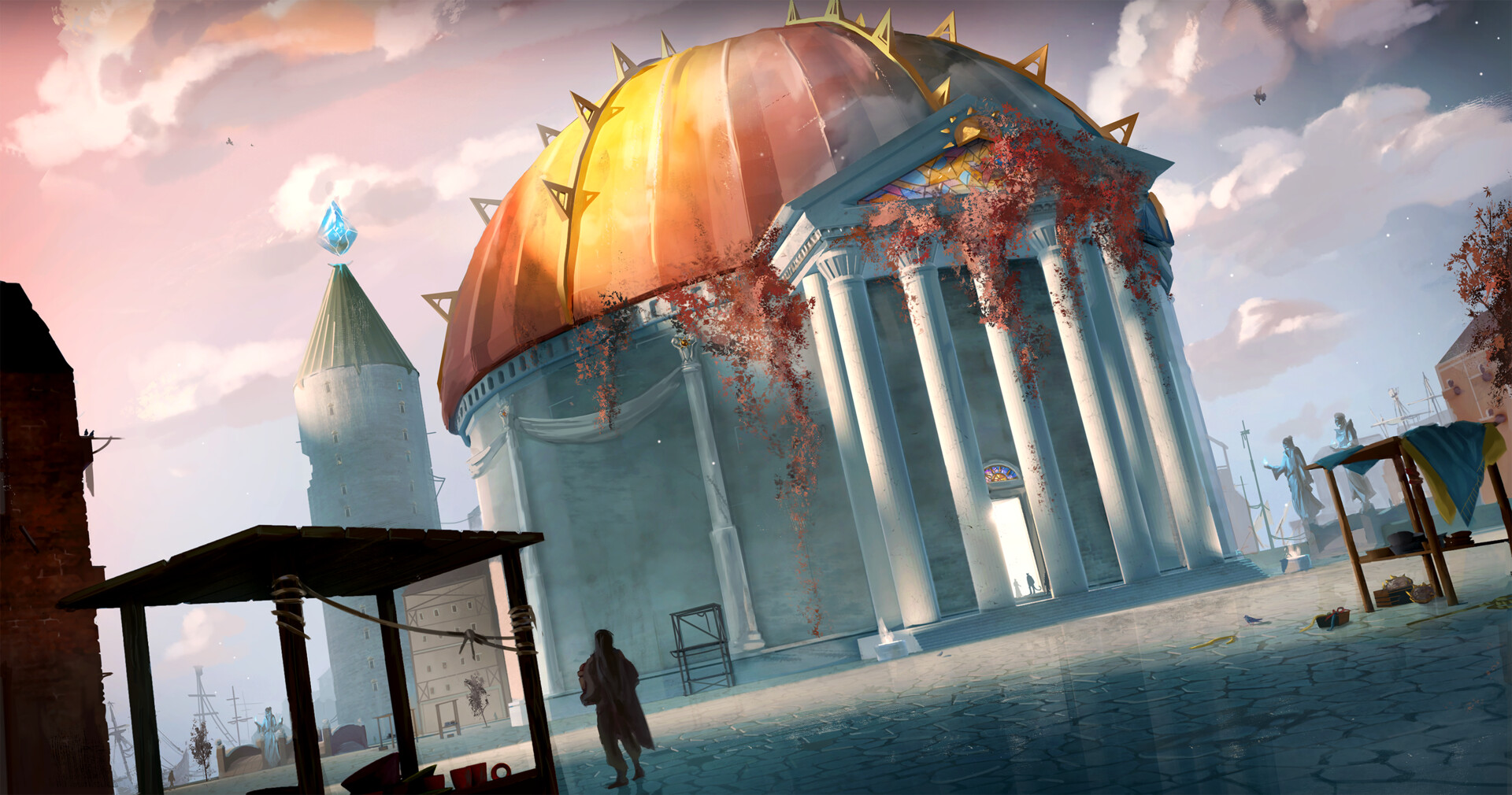 ArtStation - -temple-