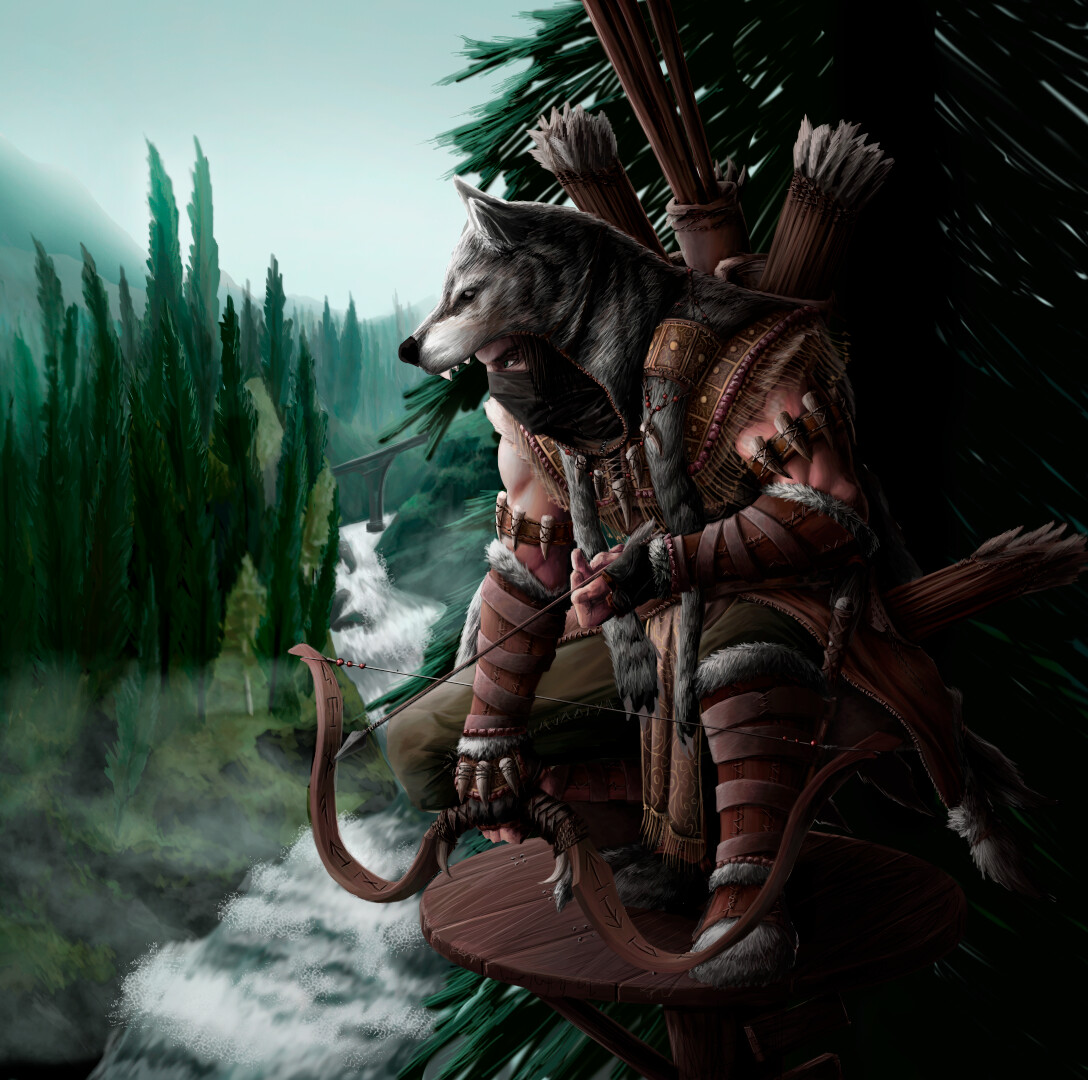 ArtStation - Woodland archer