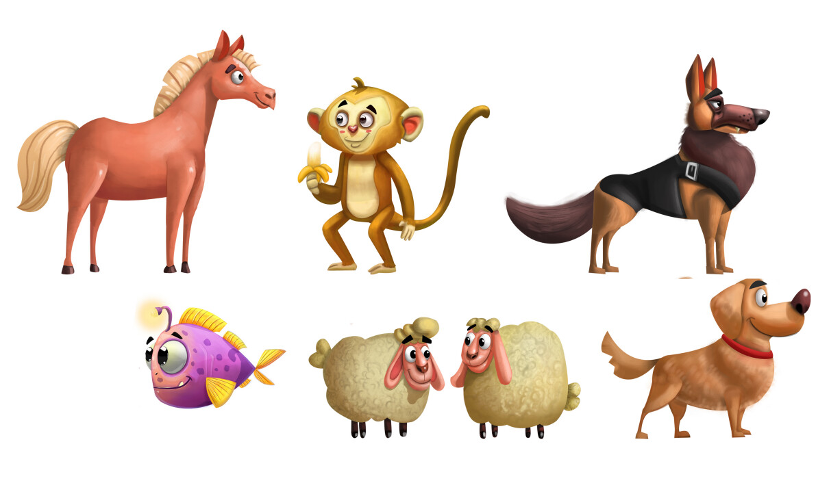 ArtStation - Stylized Animalia Kingdom Concept