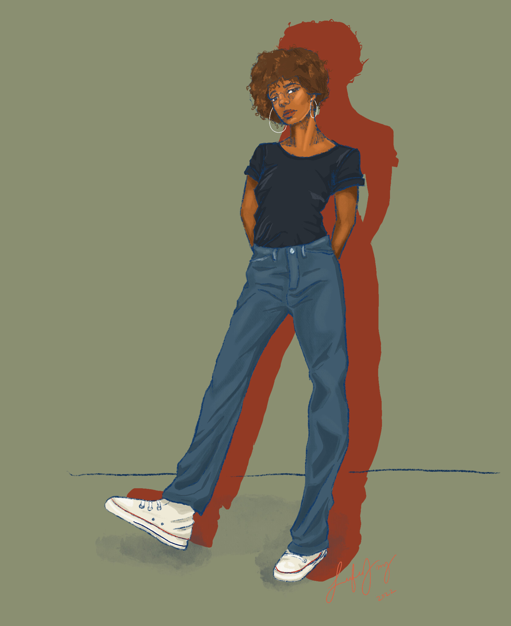 ArtStation - Sienna in Green