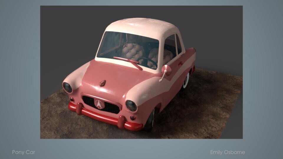 ArtStation - Pony Car