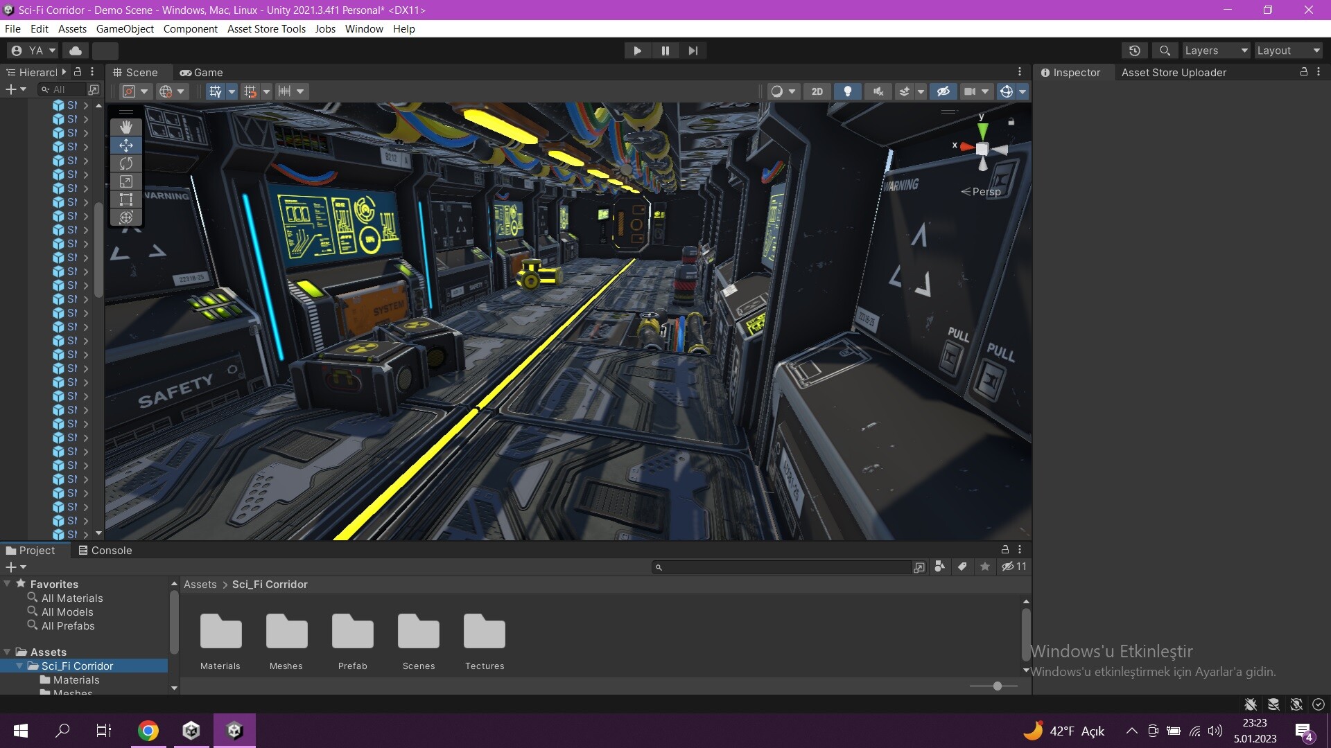 ArtStation - Sci-Fi Corridor Package