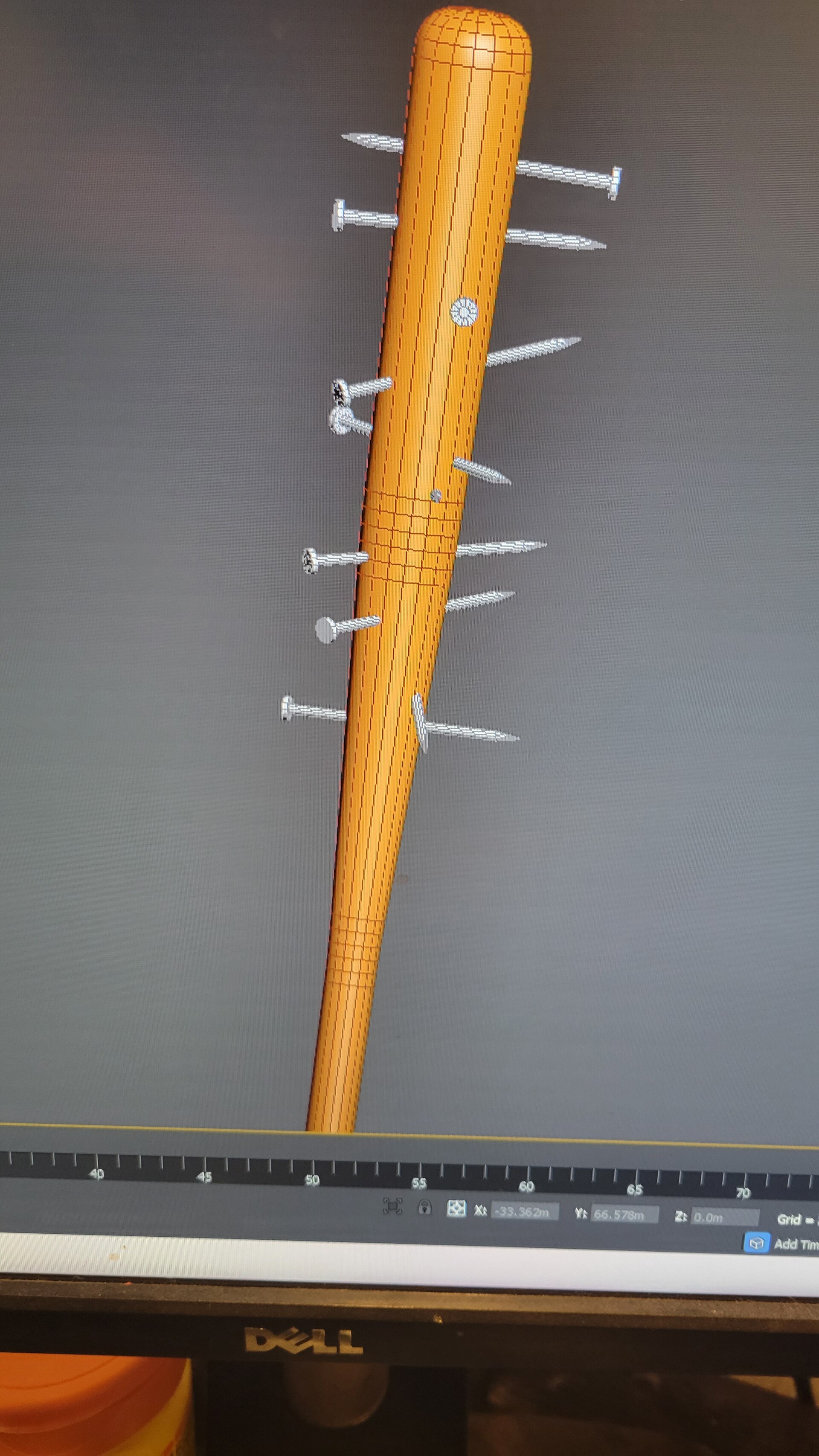 ArtStation - Steve Harrington Nail Bat