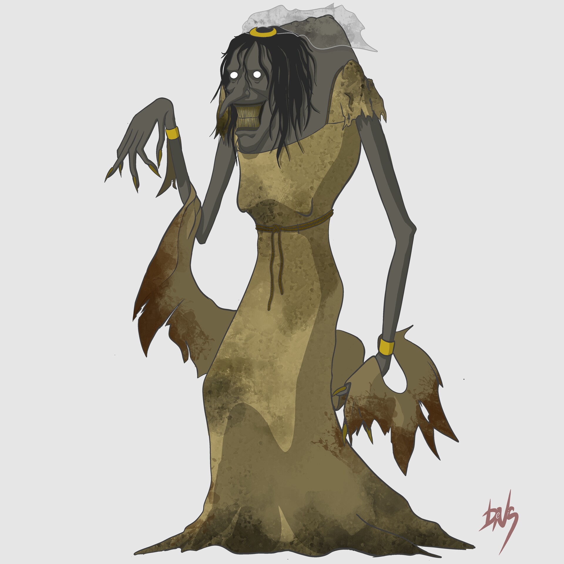 ArtStation - The bride witch