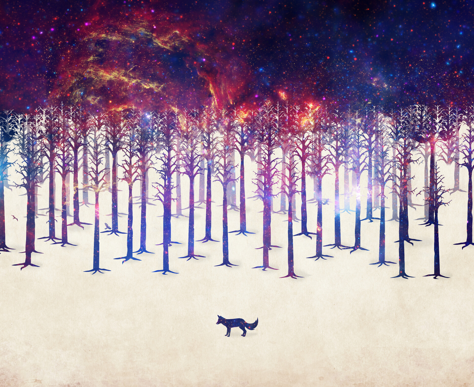 ArtStation - Galaxy Forest