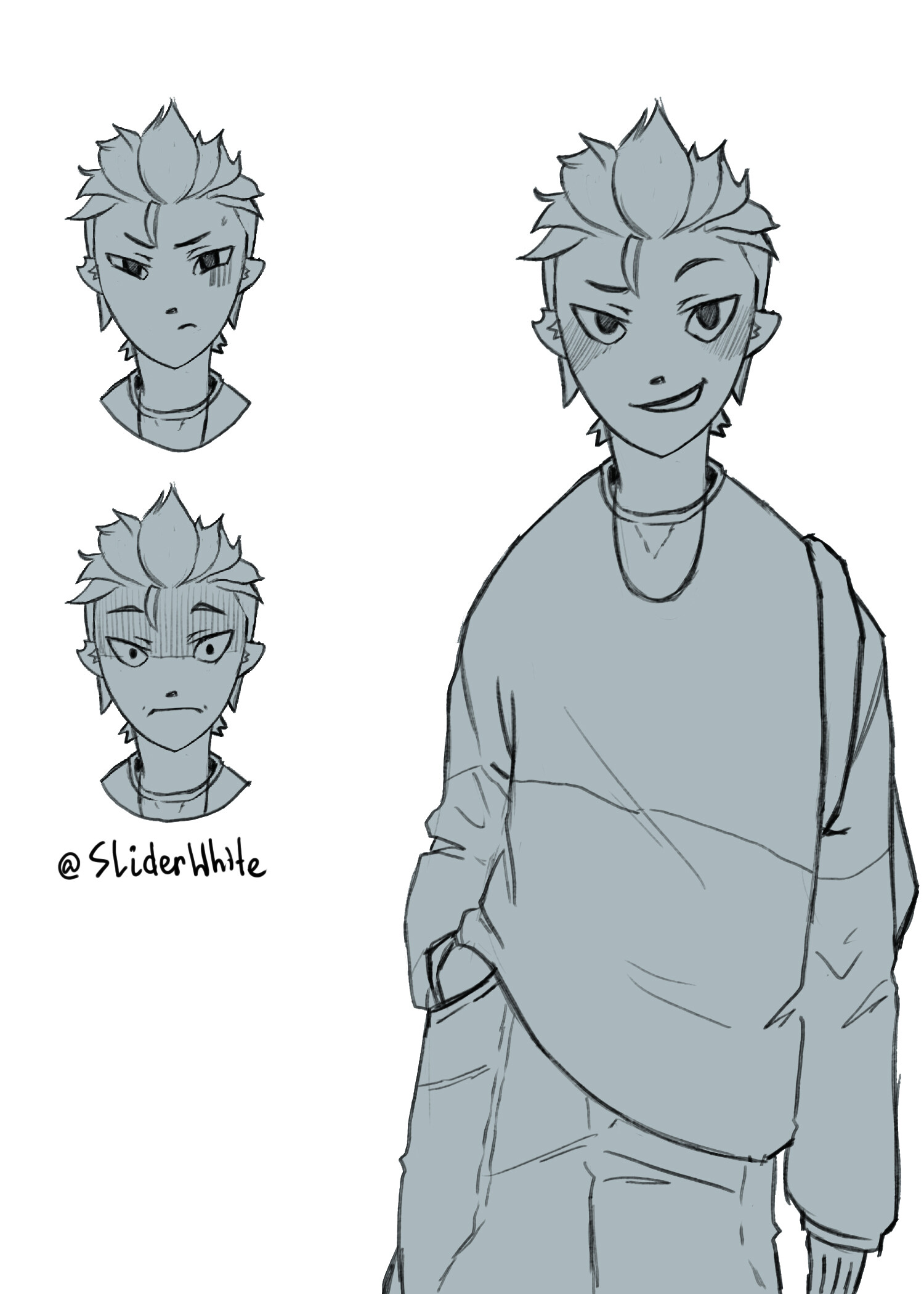 ArtStation - Character design sketch