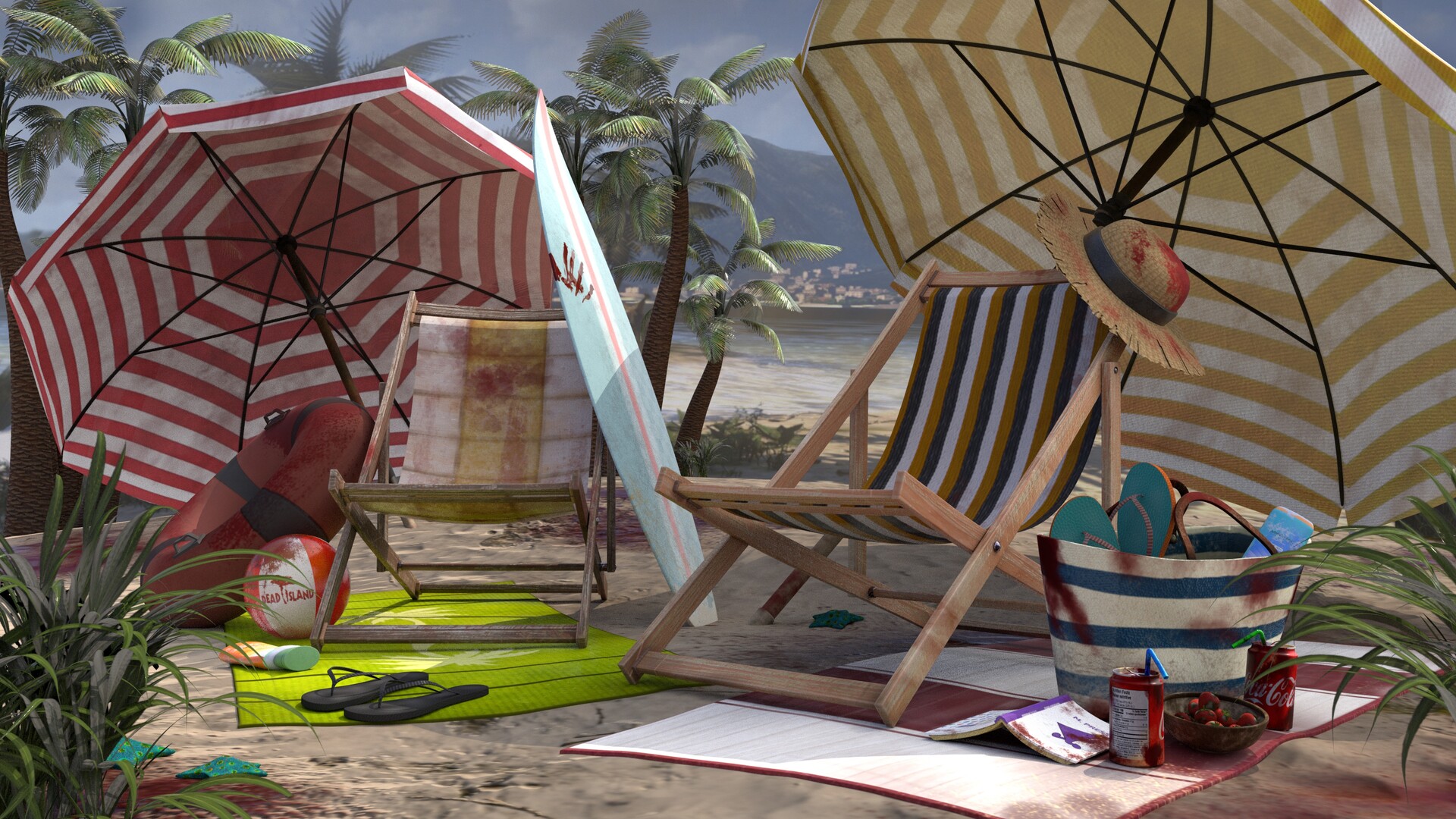 ArtStation - post-apocalyptic beach