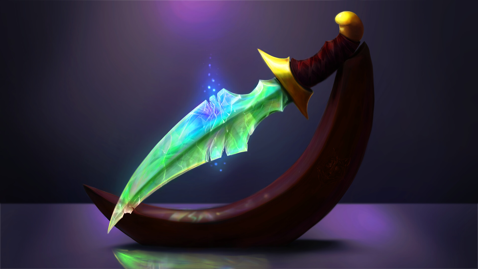 ArtStation - Decorative Glass Knife