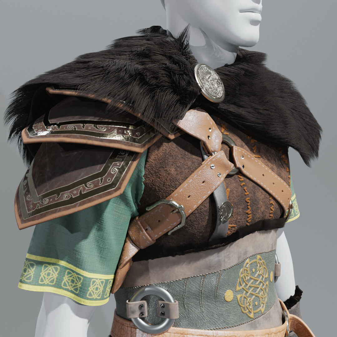 ArtStation - Medieval costume!