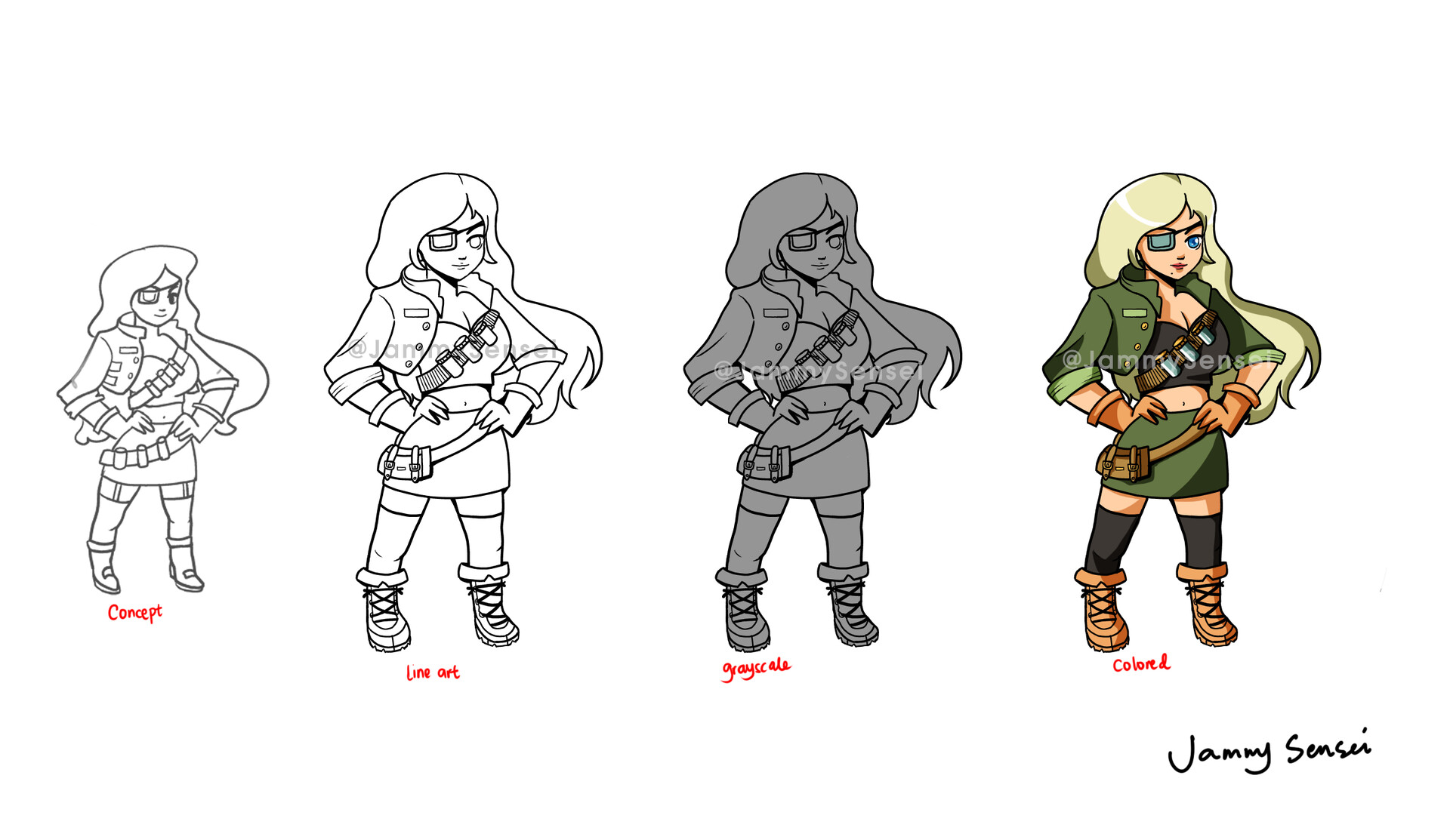 ArtStation - General gunner concept art