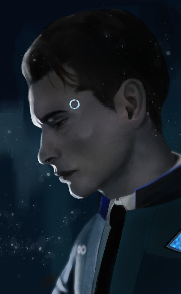 ArtStation - Connor from Detroit