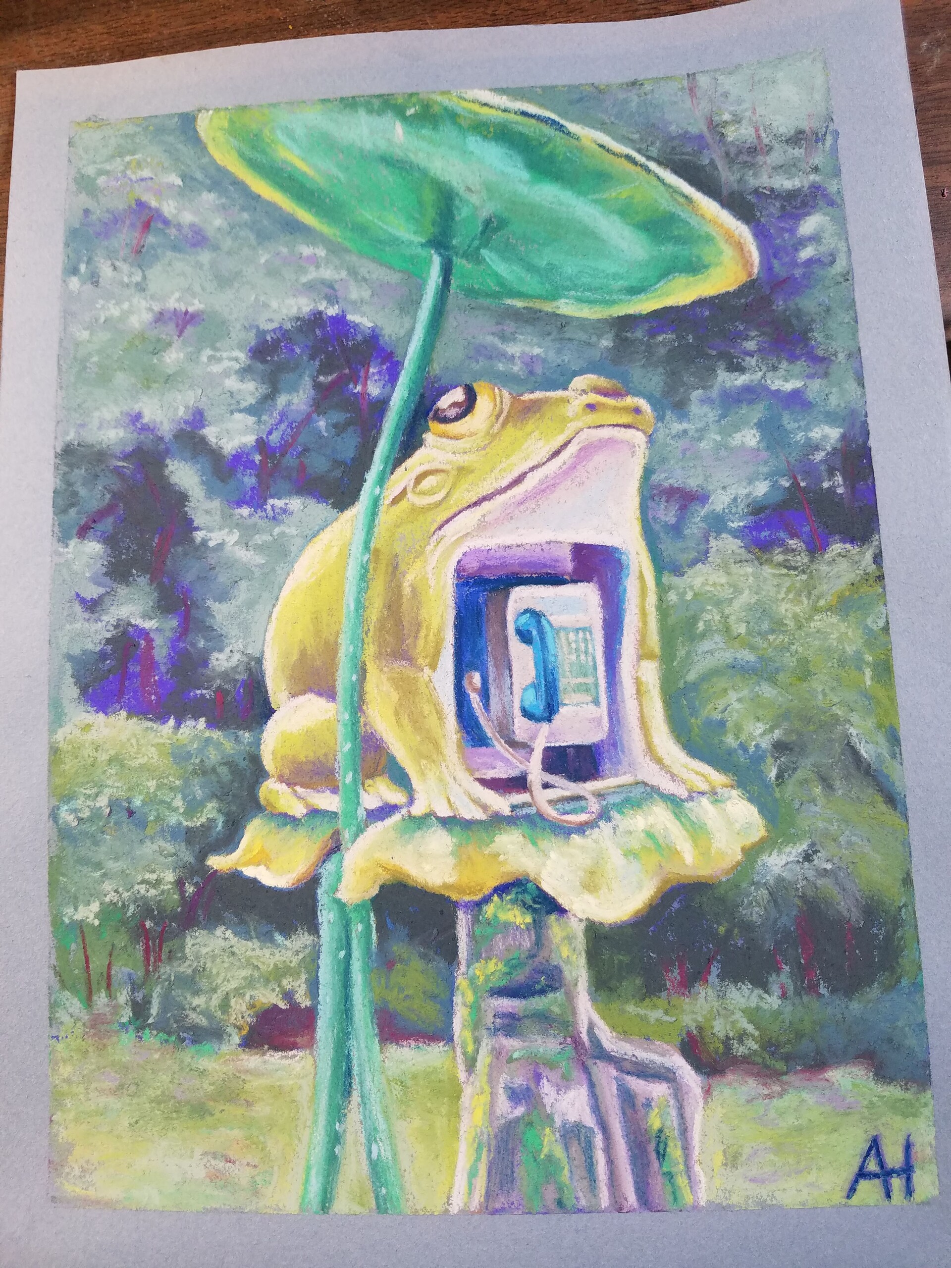 ArtStation - Frog Phone