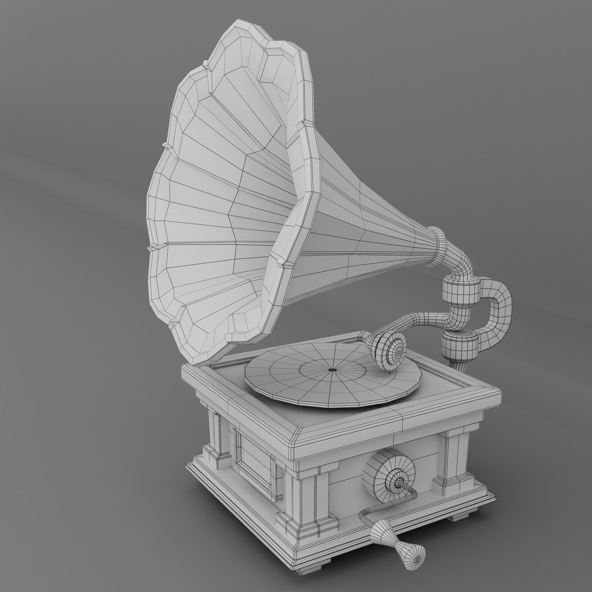 Sumana Ghosh (aartylady) - Gramophone - 3d Modeling by Sumana Ghosh