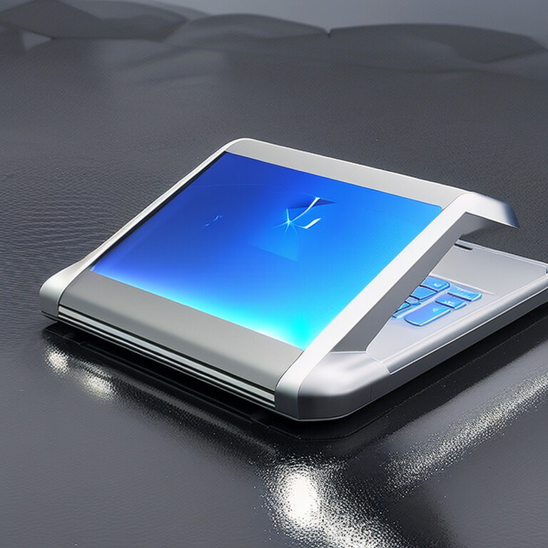 ArtStation - Futuristic laptop (future, futurism)