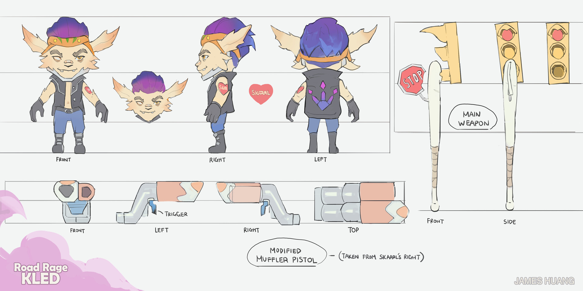 James Huang - Road Rage Kled - League of Legends (Fan Design)