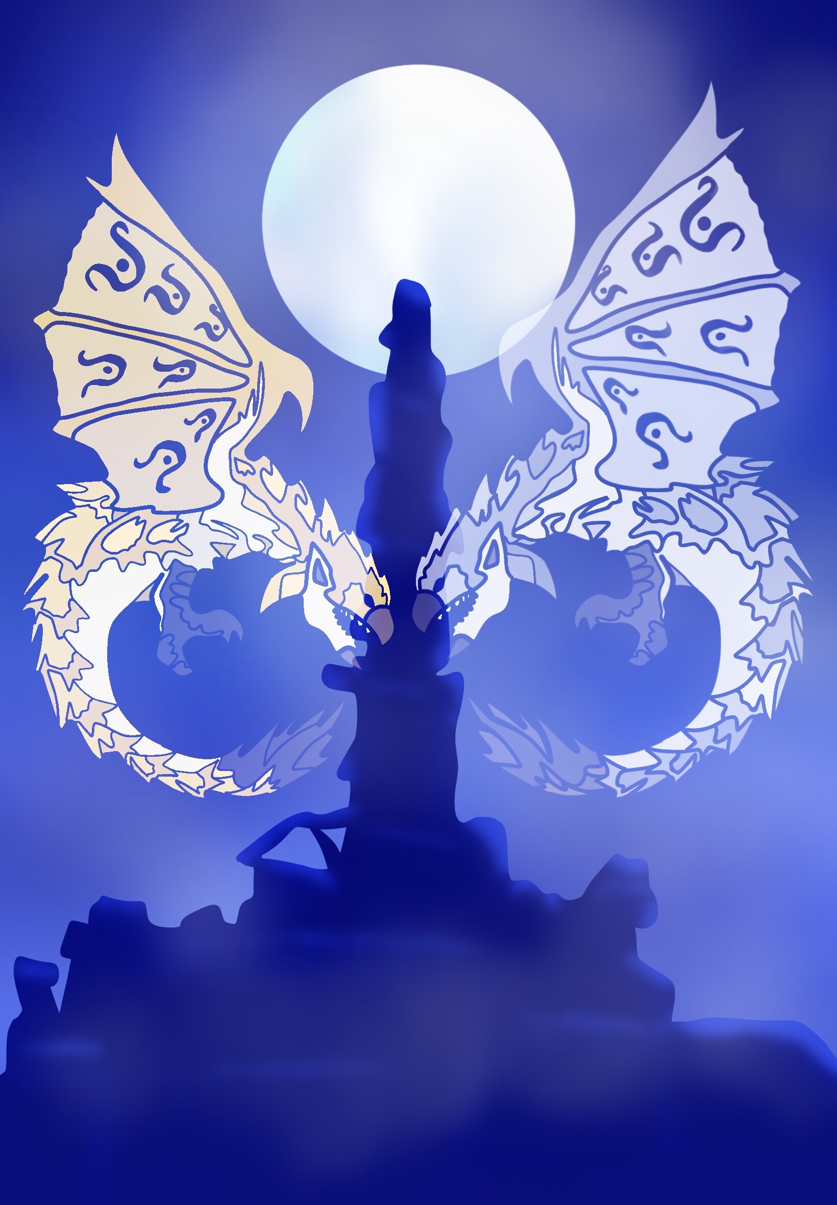 ArtStation - Sol, and Lune under the Moon