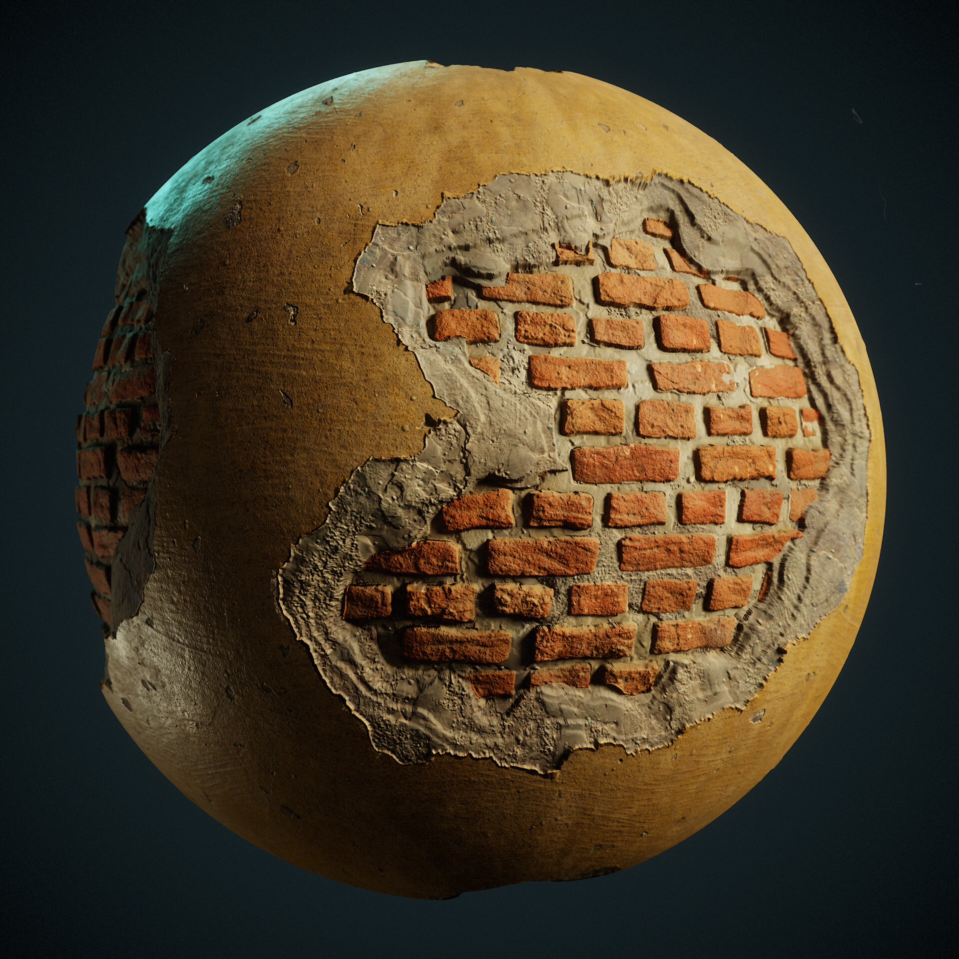 Noah Sanders - Layered Brick Material