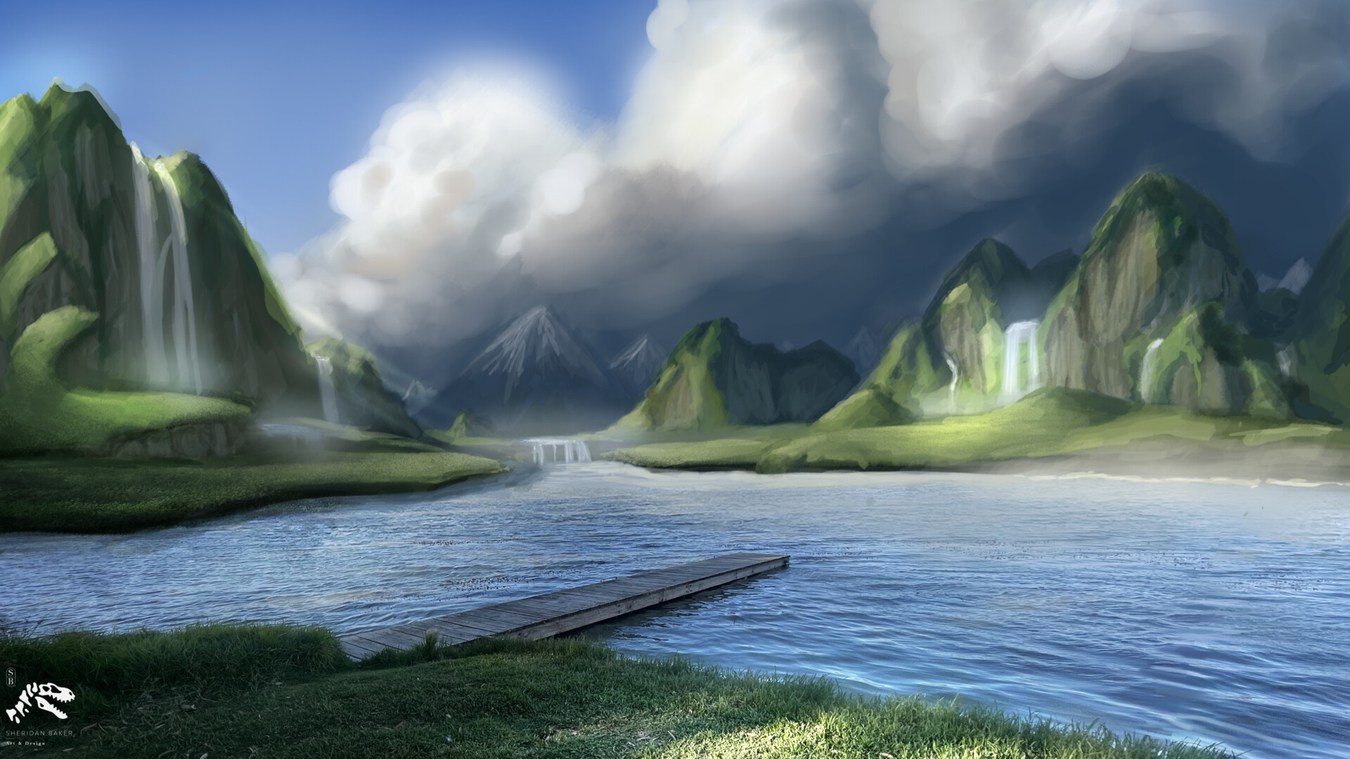 ArtStation - Valley Paint