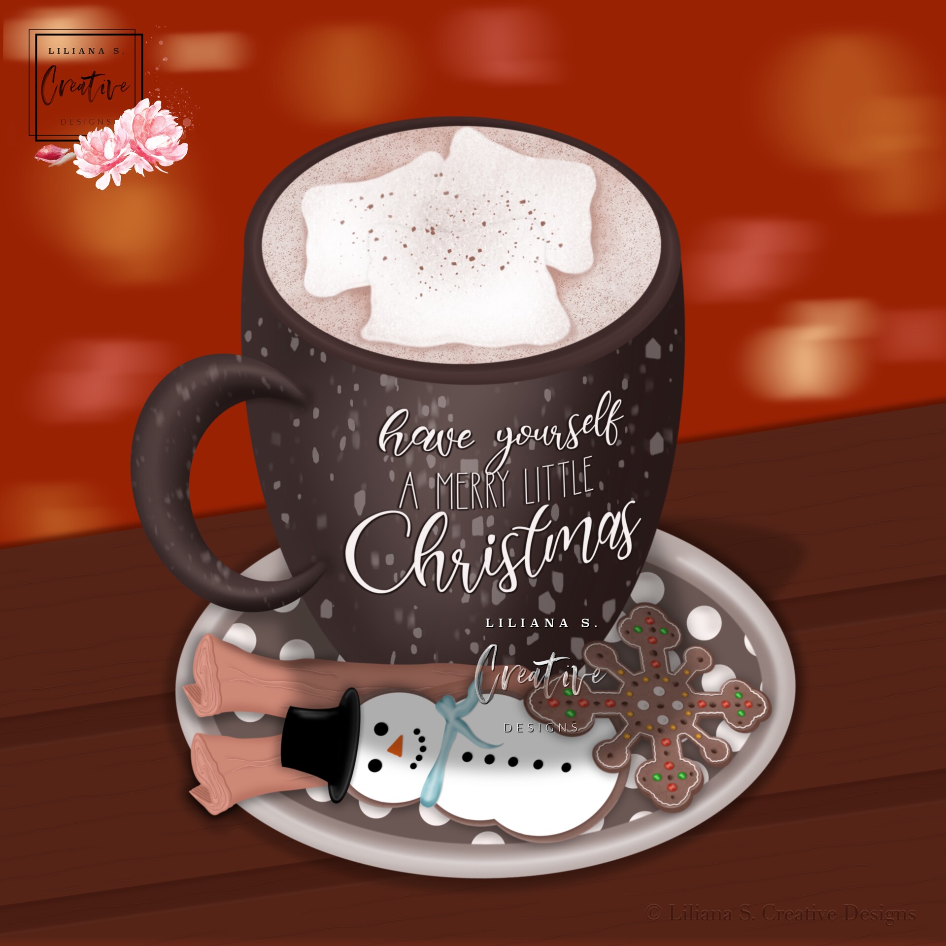 ArtStation - Hot Chocolate Mug 🎄