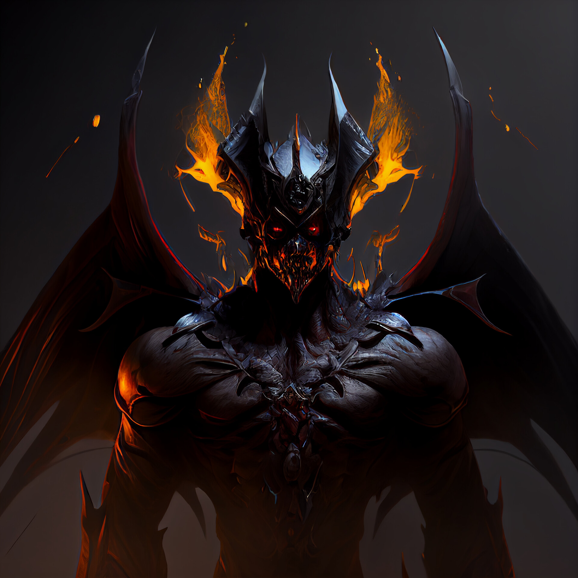 ArtStation - Winged demon