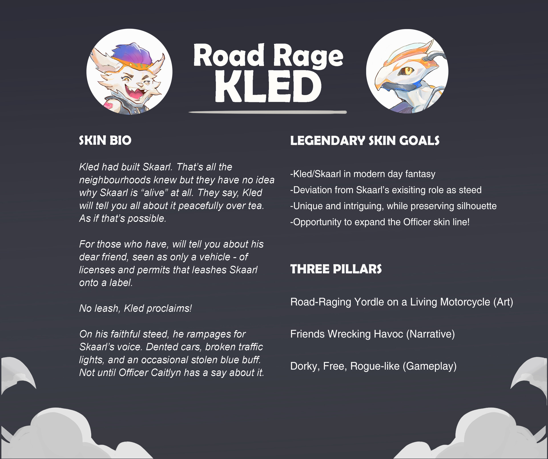 James Huang - Road Rage Kled - League of Legends (Fan Design)