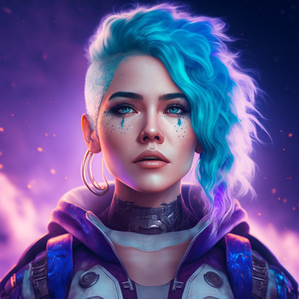 ArtStation - Ashley Cyberpunk