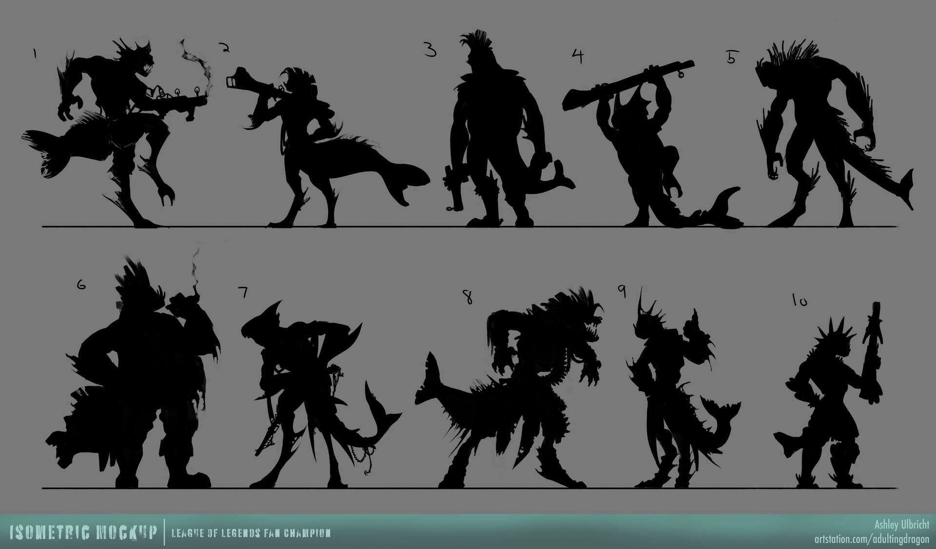 League Of Legends Silhouette