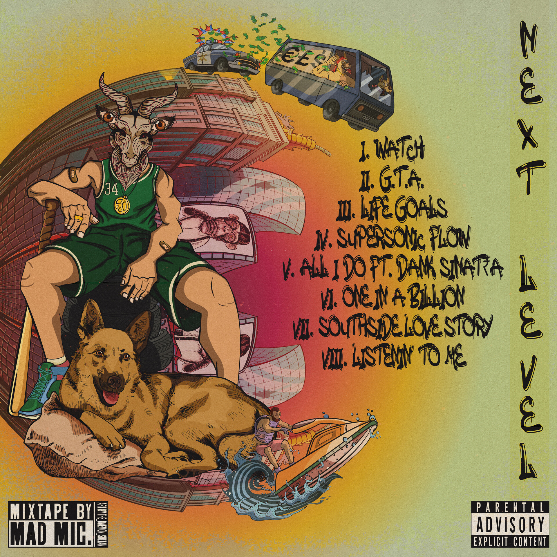 Anshul Gupta - Next Level - Album Art