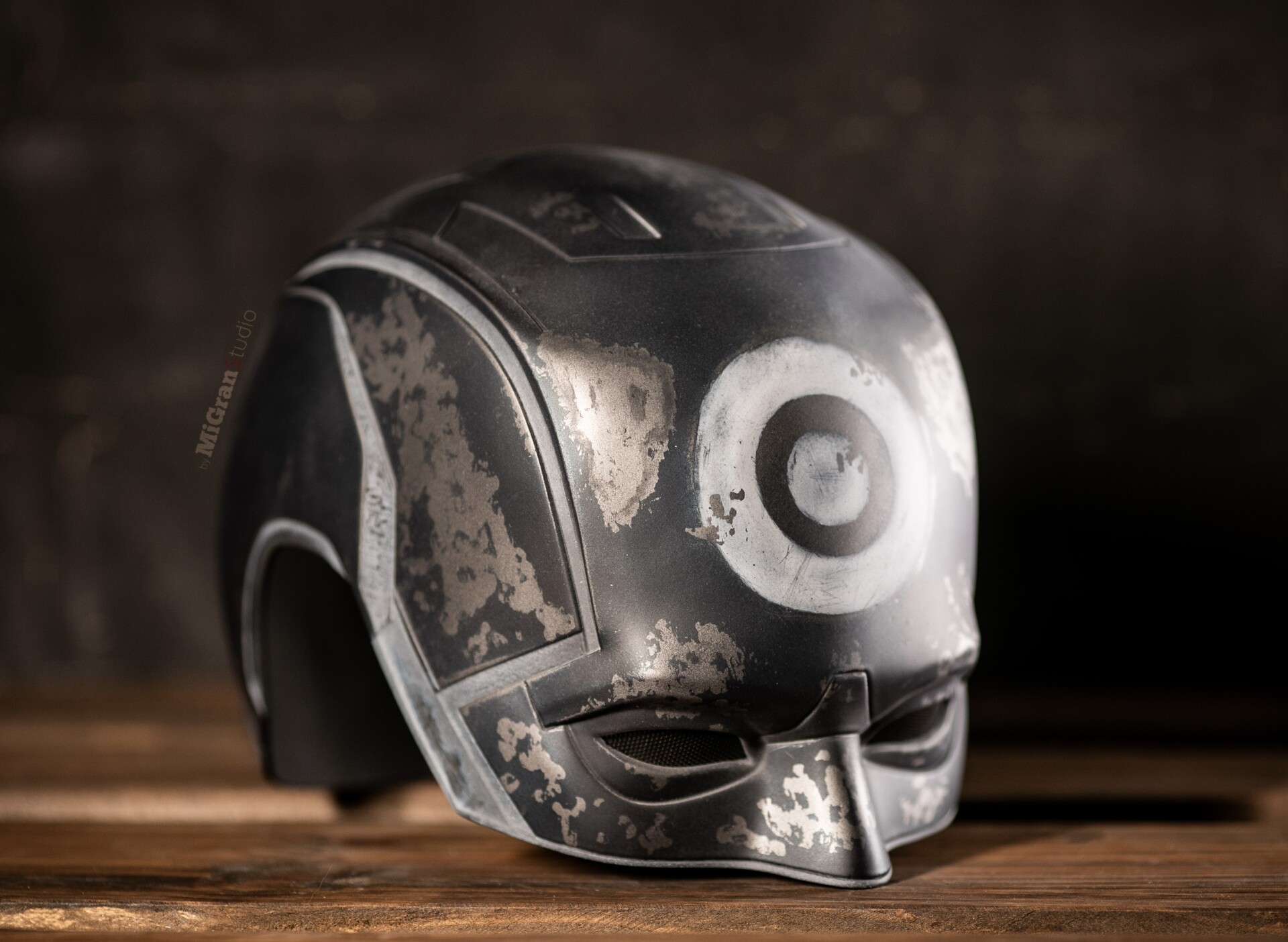 ArtStation - Daredevil Bullseye Cowl Helmet 1:1 by MiGranStudio