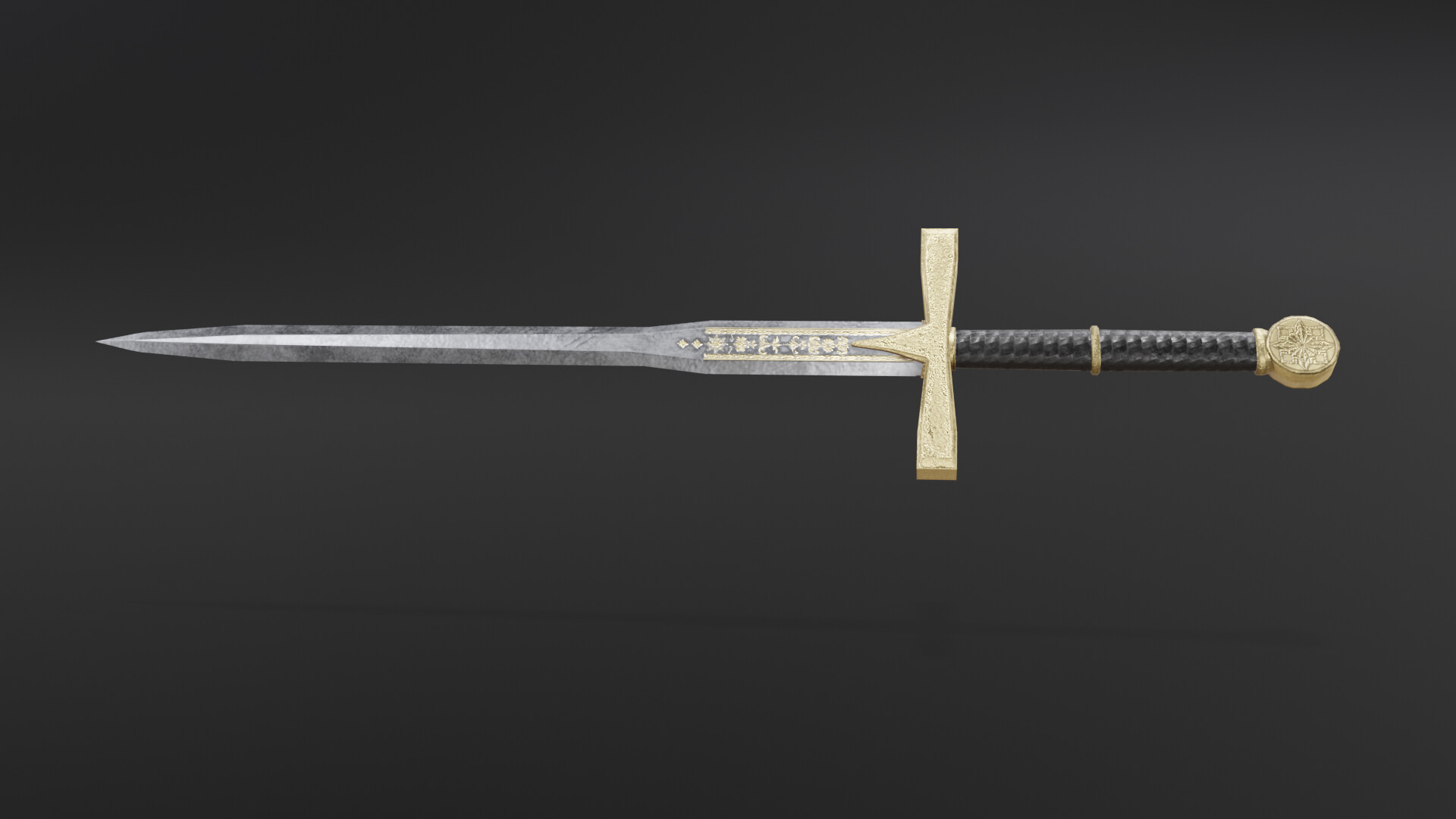 ArtStation - Engraved Medieval Sword