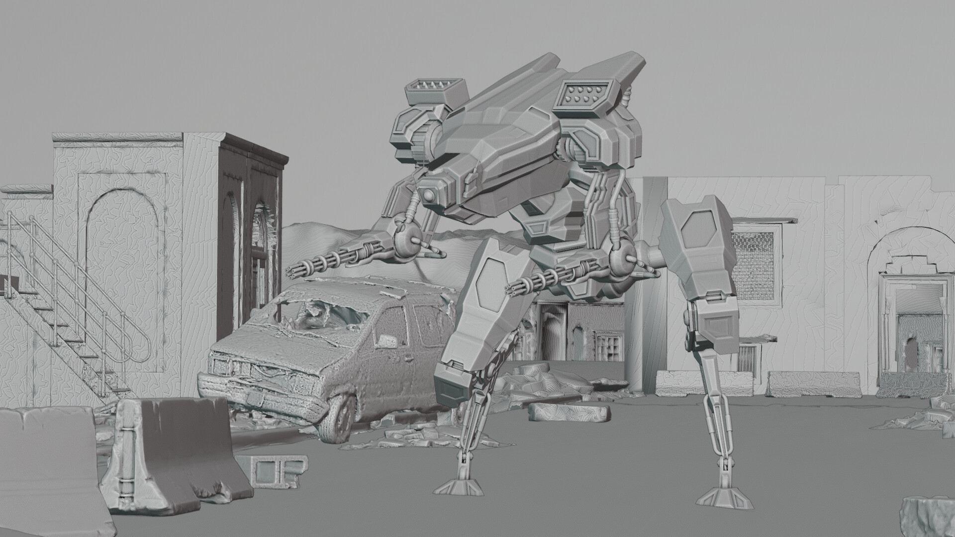 Austin Thomas - Robot Mech CG Animation