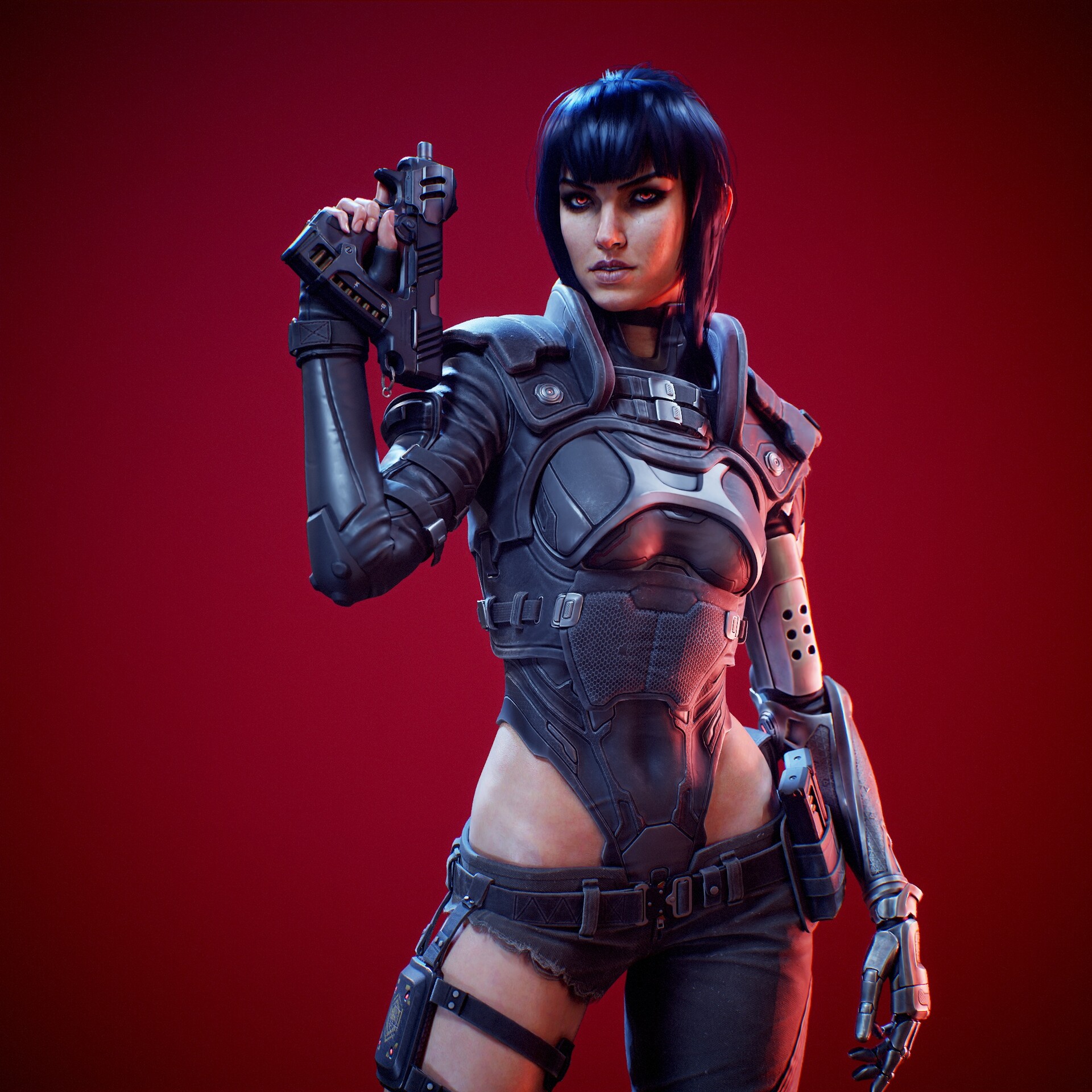 Gautier Foucart - Cyberpunk Assassin