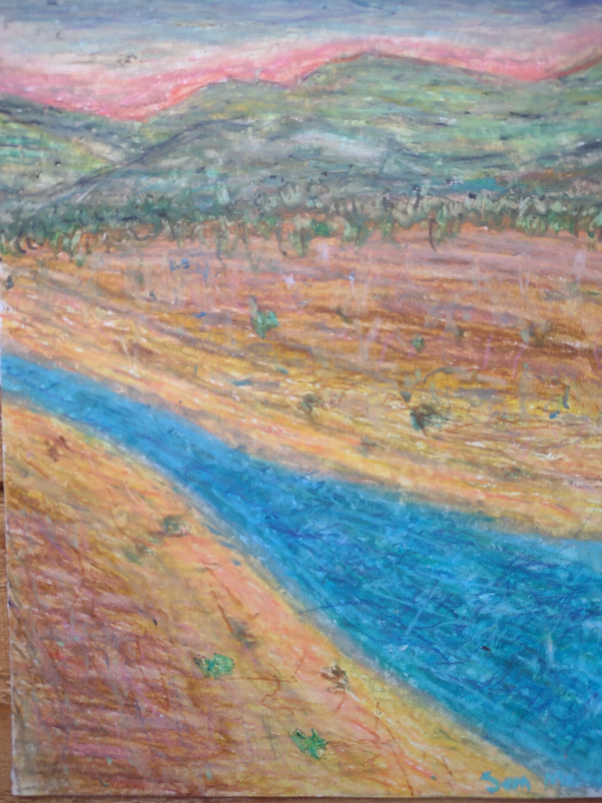 Sean Mecham - Acrylic and Pastel