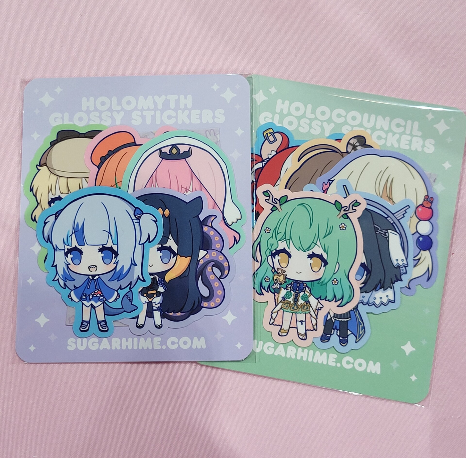 ArtStation - Hololive Myth & Council stickers