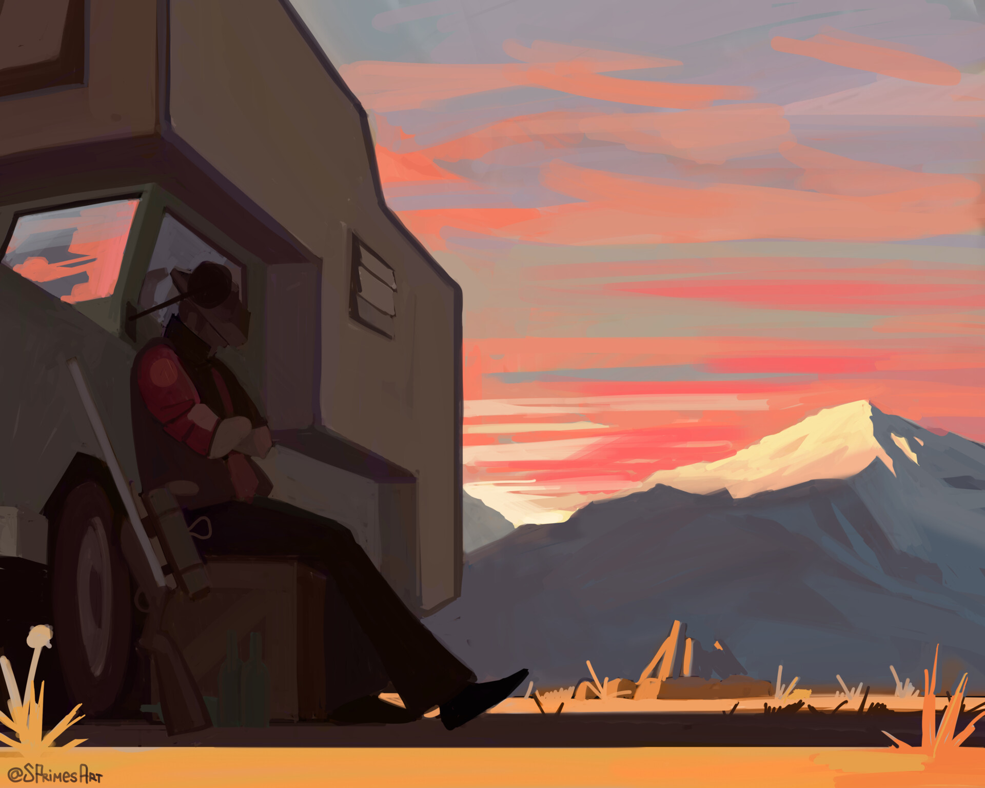 ArtStation - Team Fortress 2 Fan Art