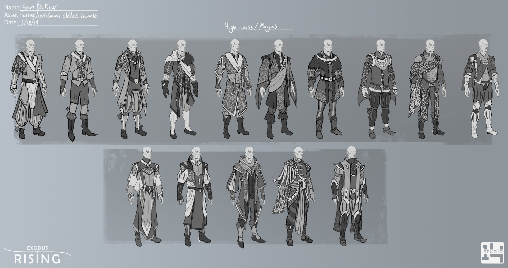 Clothes Concept Design Dress Fashion Process Stock Illustrations