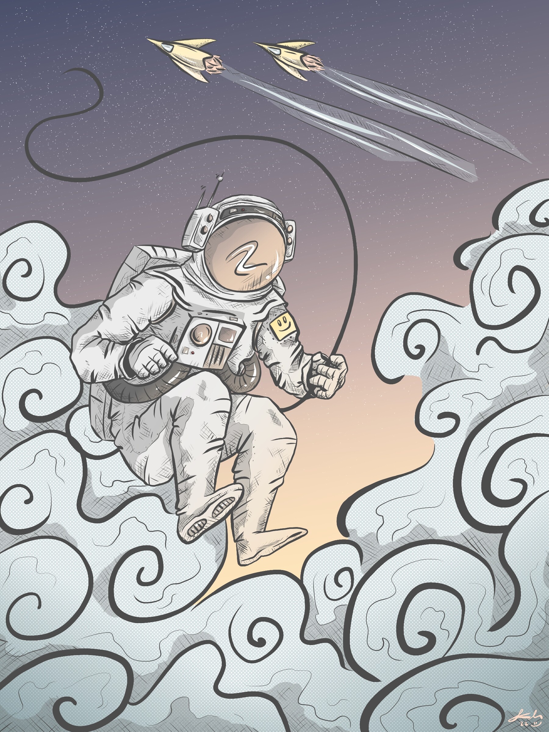 ArtStation - Spaceman Print!