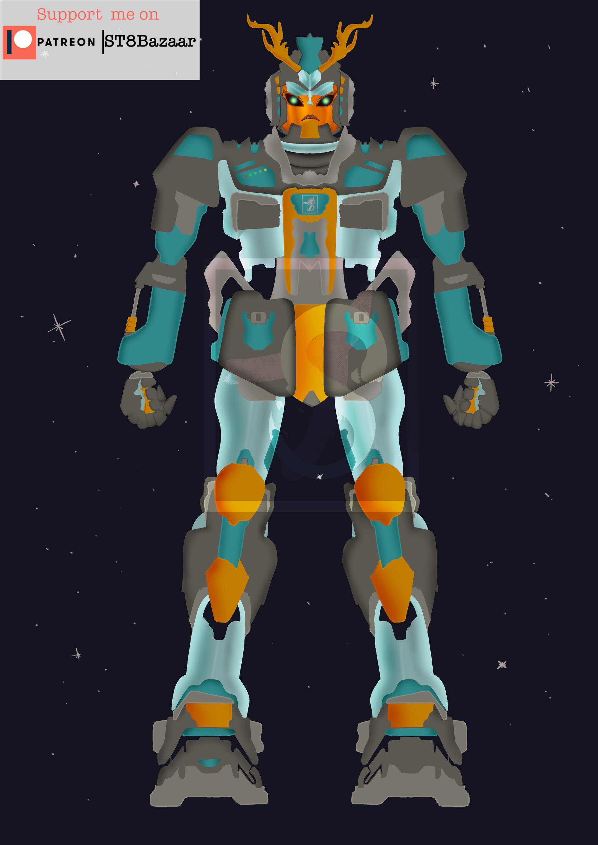 ArtStation - Mecha Pumpkin