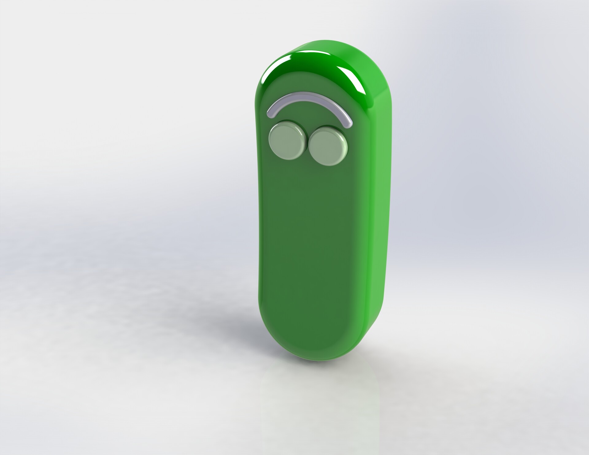 ArtStation - Pickle Rick SolidWorks 3D Character Model WIP