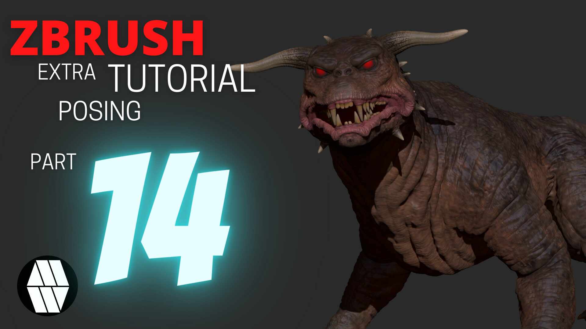 Wingfox workshop - ZBrush Creature Sculpt Tutorial - Terror Dog