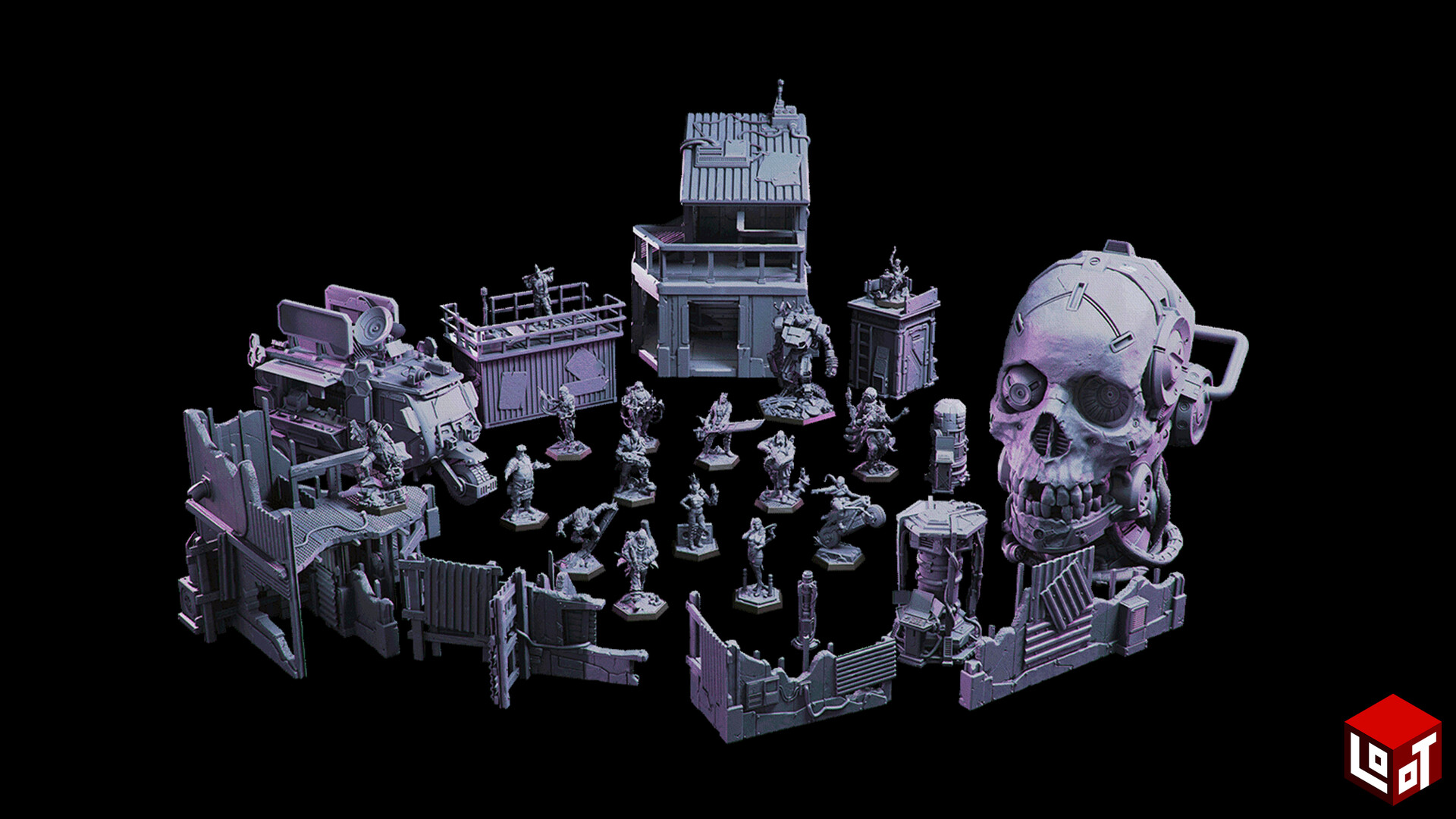 Leo Tomba - Building Ruins --- Concept Art