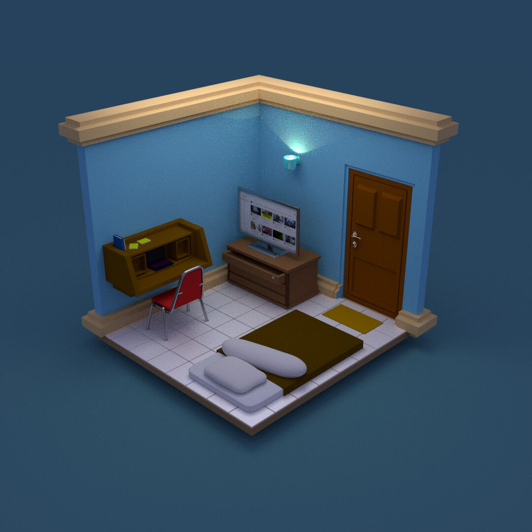 ArtStation - (The Rooms)