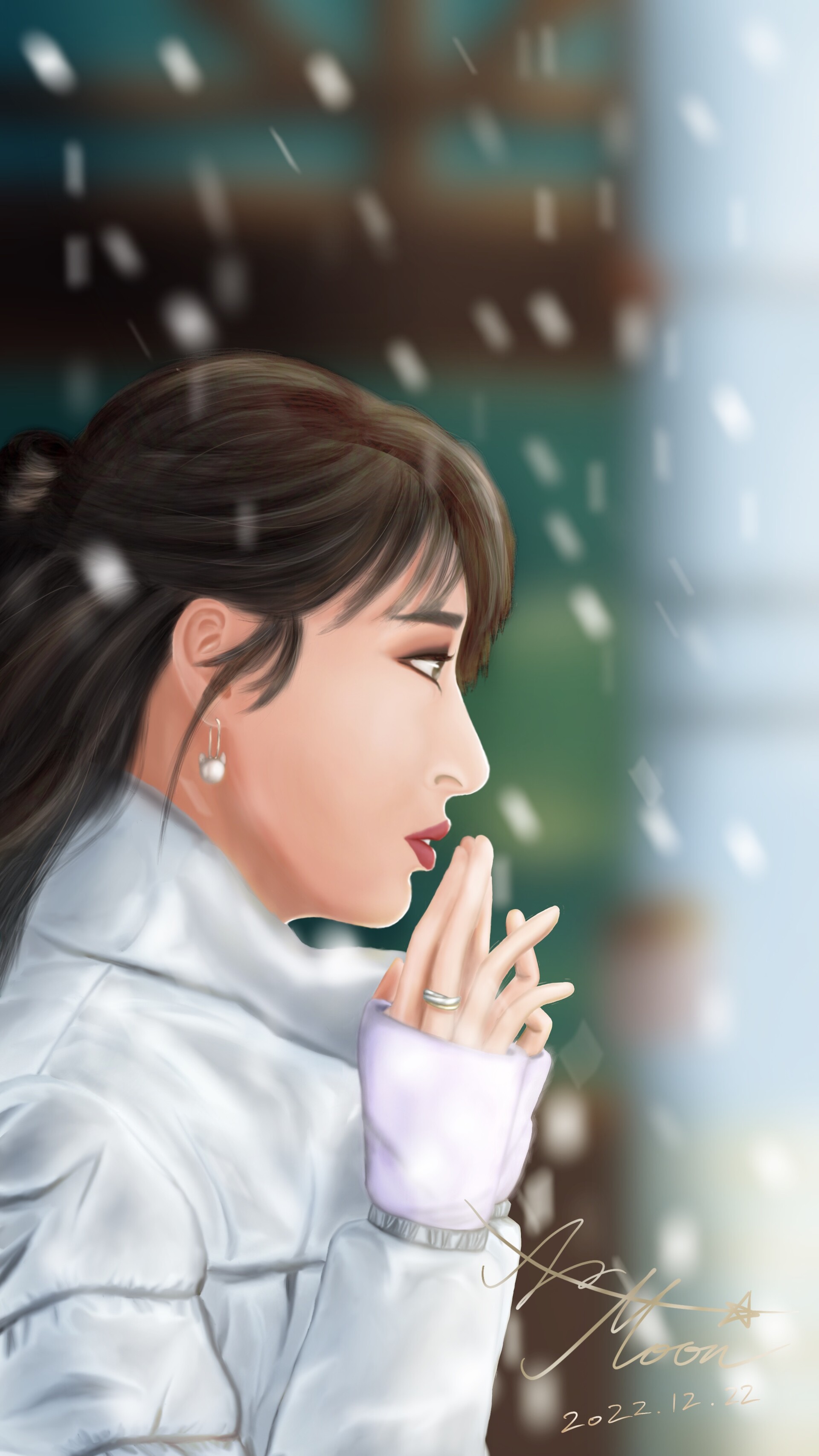 ArtStation - Moon Byul - Present