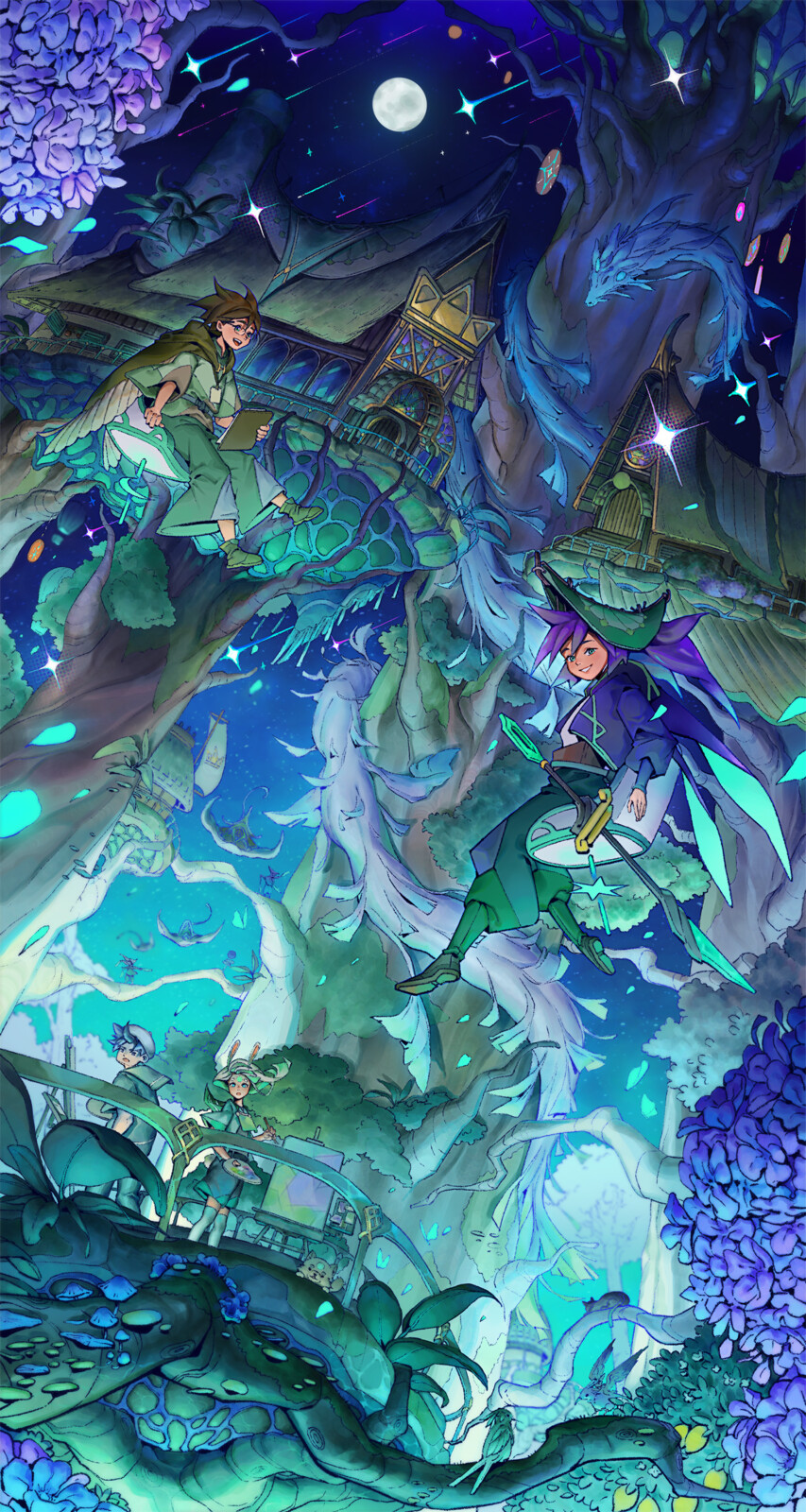 Patricia Abbygail - Navigators of the Serpent's Dwelling - HUION Contest