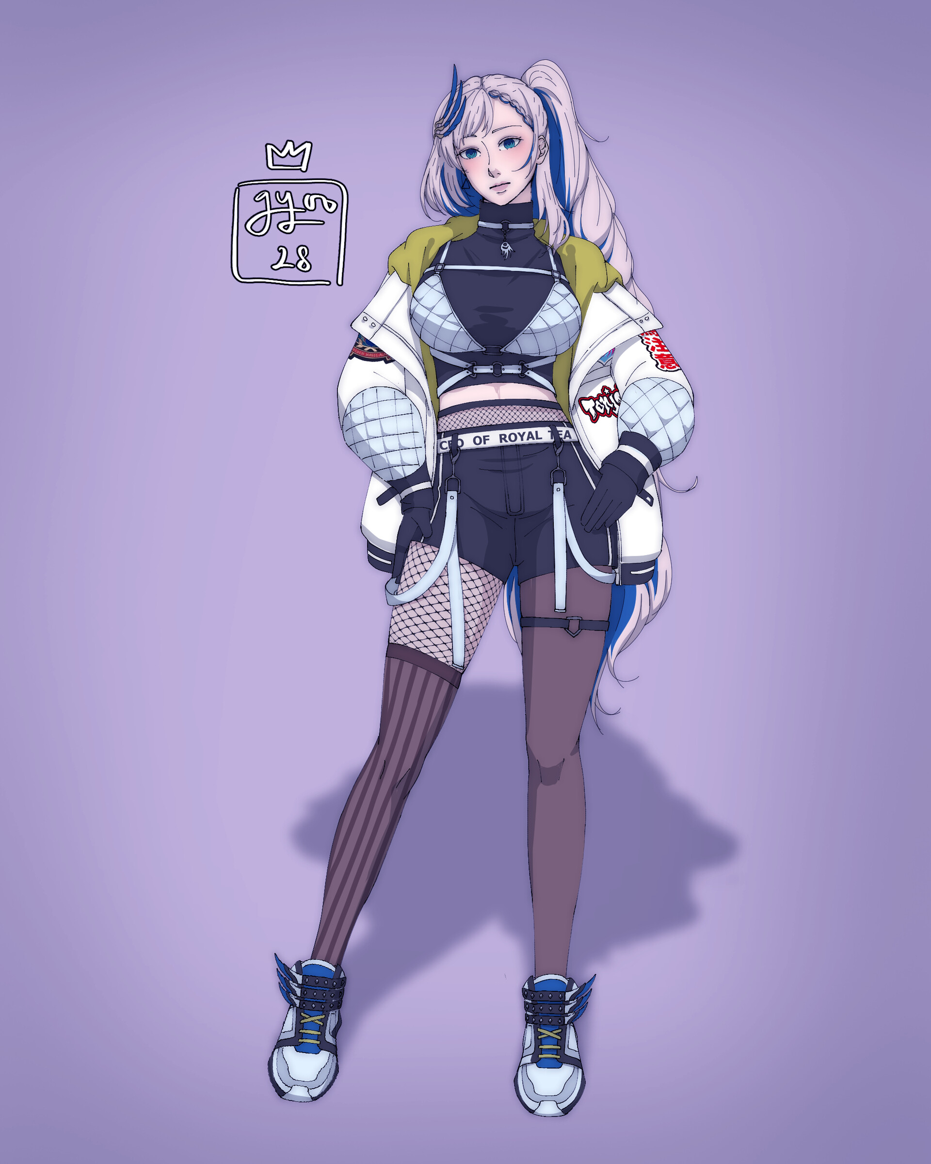 ArtStation - PAVOLIA REINE FANART By GYOO28