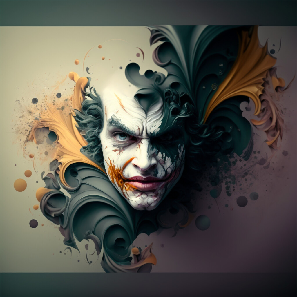 ArtStation - Joker Abstract
