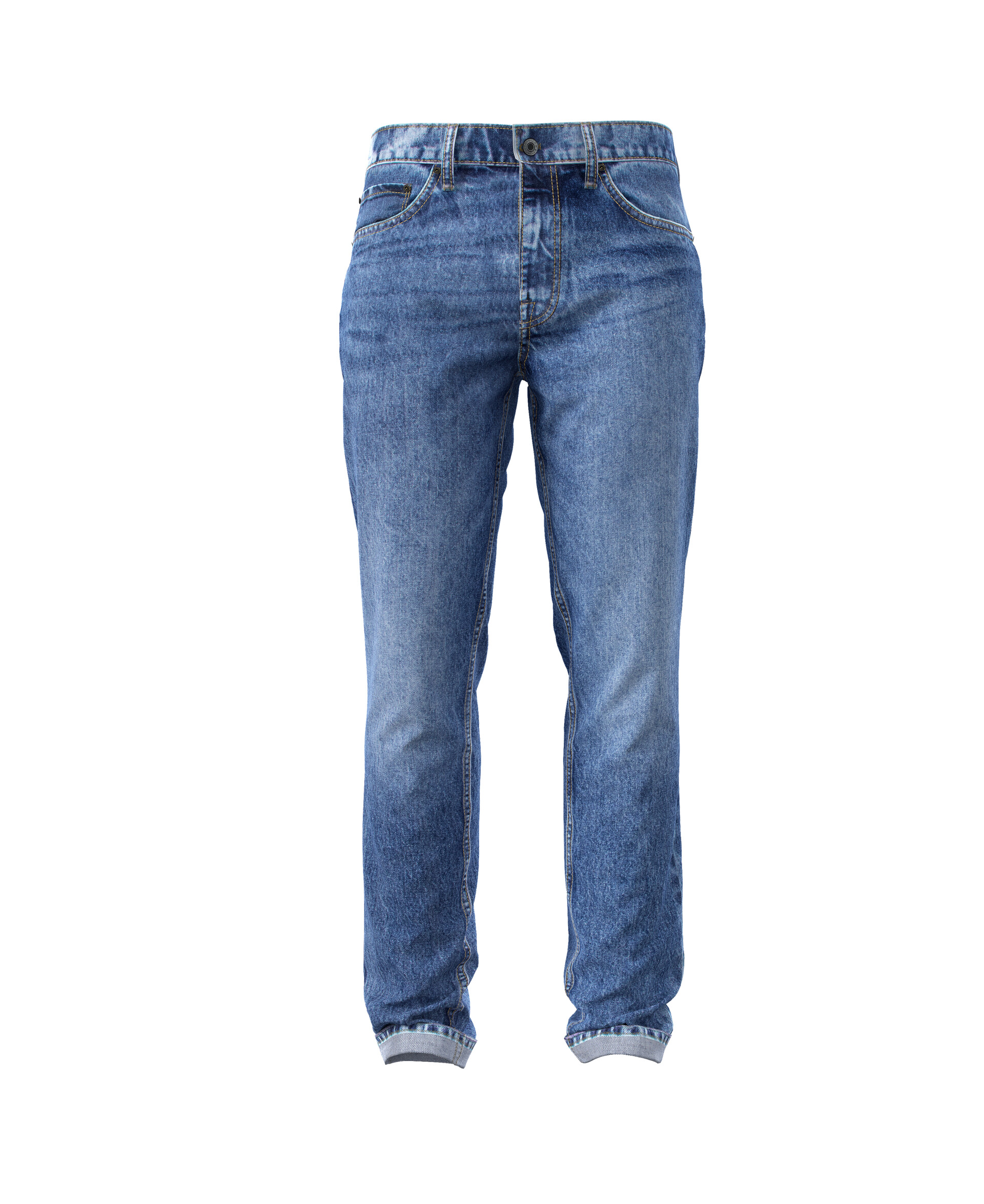 ArtStation - Midnight Blue denim pant