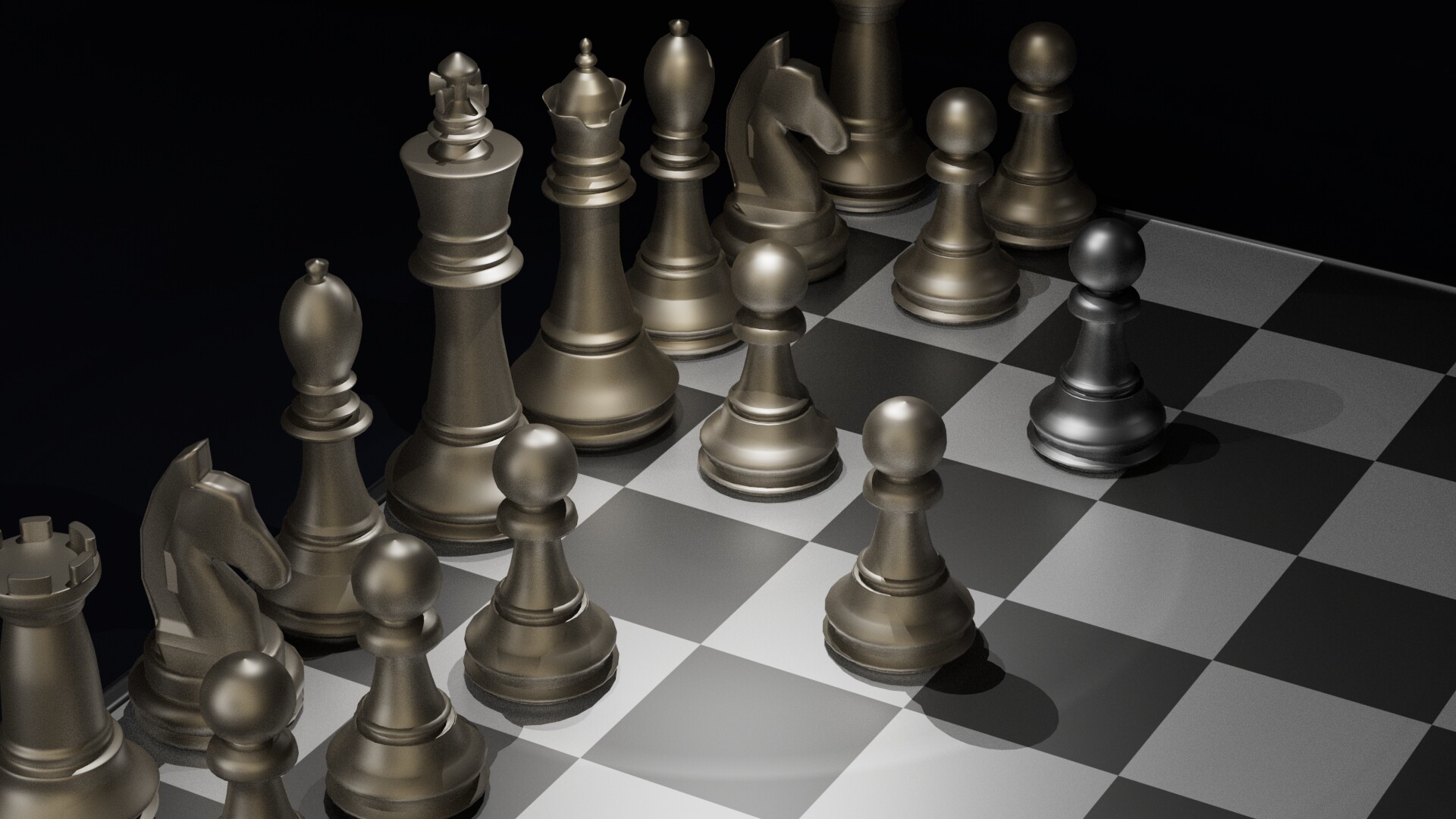 ArtStation - Chess Battle