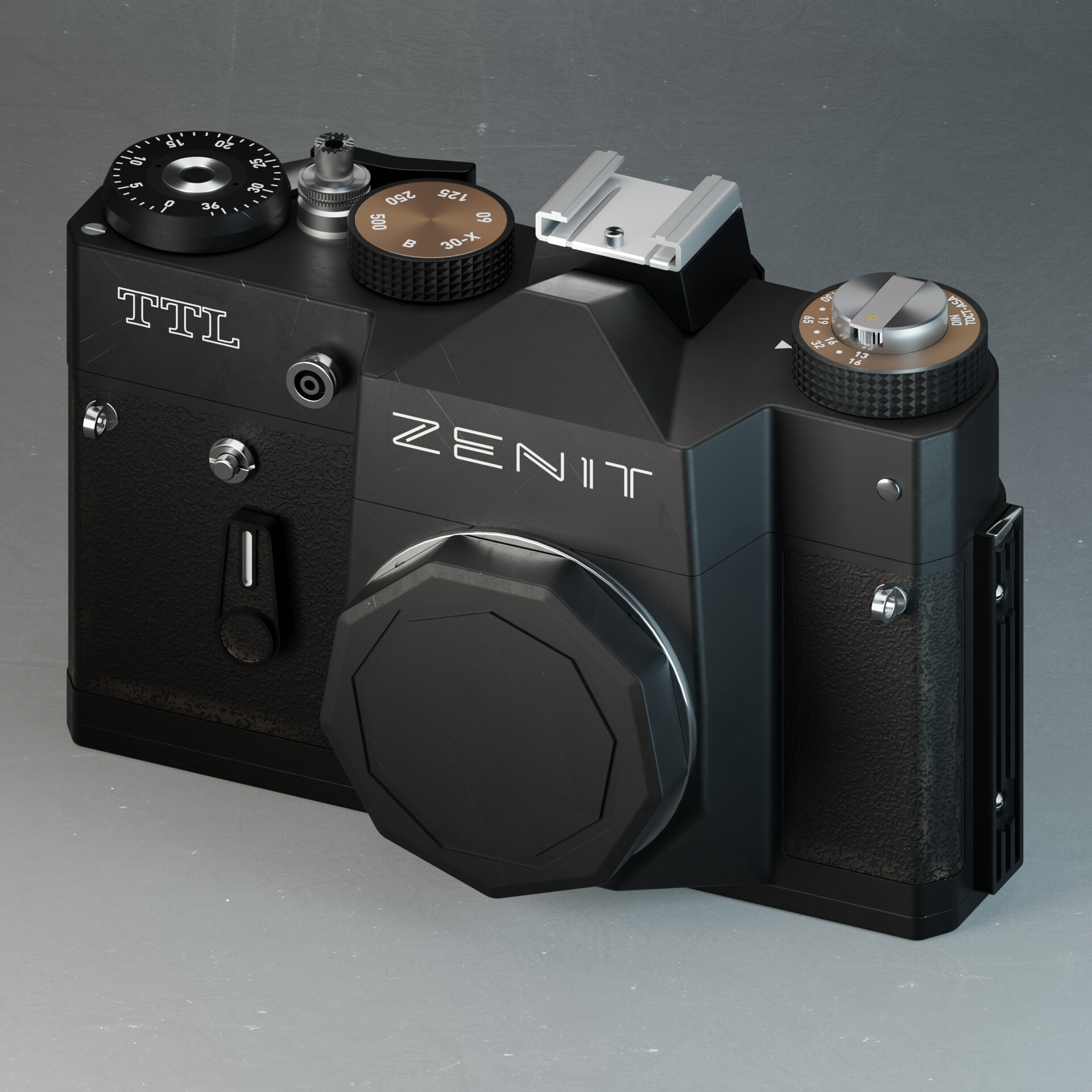 Marcel Kliment - Zenit TTL Analog SLR Camera (Black)